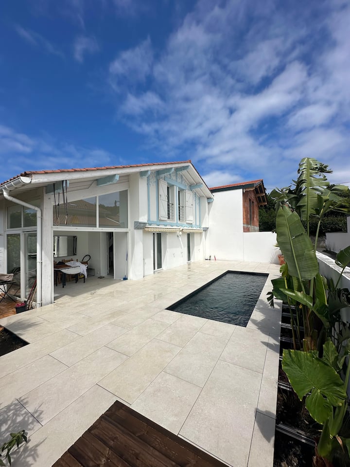 Villa Piscine Chauffée - Côte Des Basques Biarritz - Arcangues