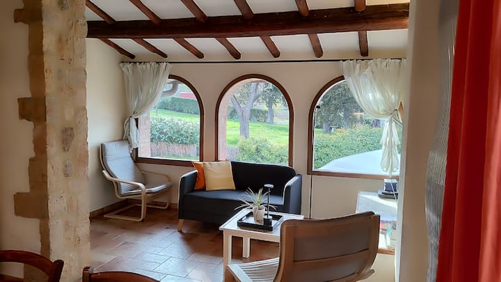 Rustic Apartment With Shared Pool And Garden - San Gimignano