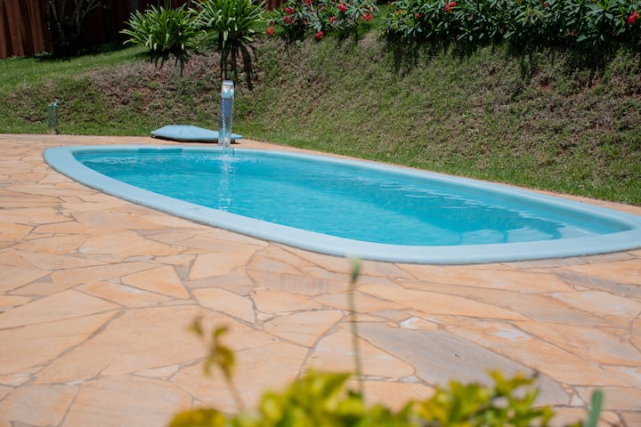 Casa De Campo Com Piscina, Cond Fechado - Ibiúna