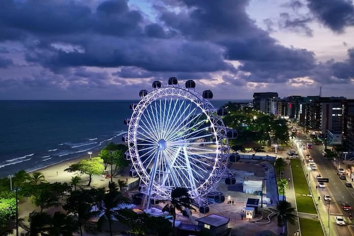 Sea Tower 203 · St-23: Duplex Completo Na Pajuçara - Maceió