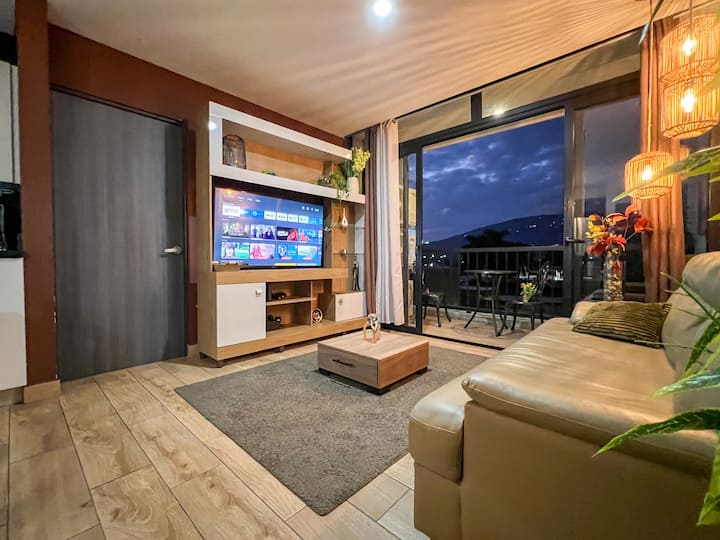 Apartamento Con Vista Al Volcán, Full A/c - San Salvador