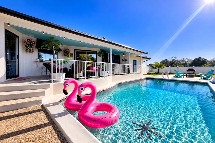 Xl Pool~private Yard~striking Sunsets~outdoor Tv - Port Charlotte, FL