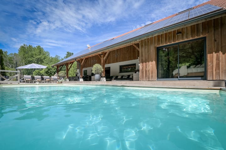 Moulin Cosy En Forêt Rivière Piscine Et Spa - Landas