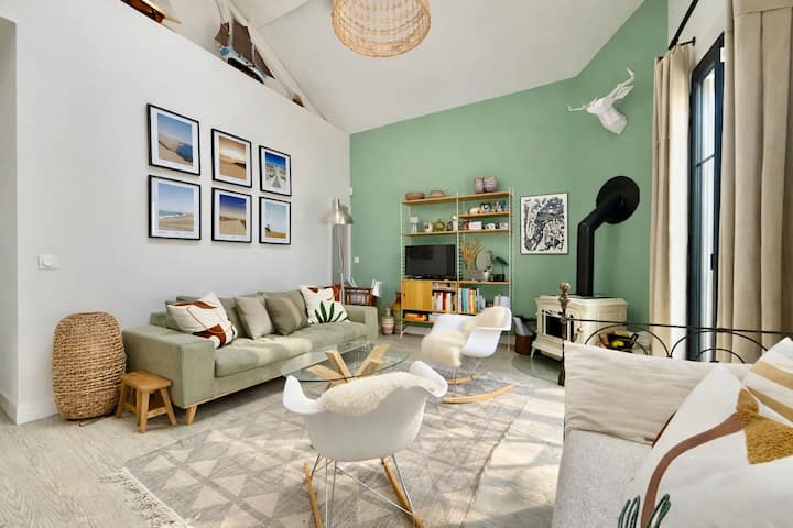 Villa Eureka Climatisée Plage Pereire - Moulleau - Arcachon