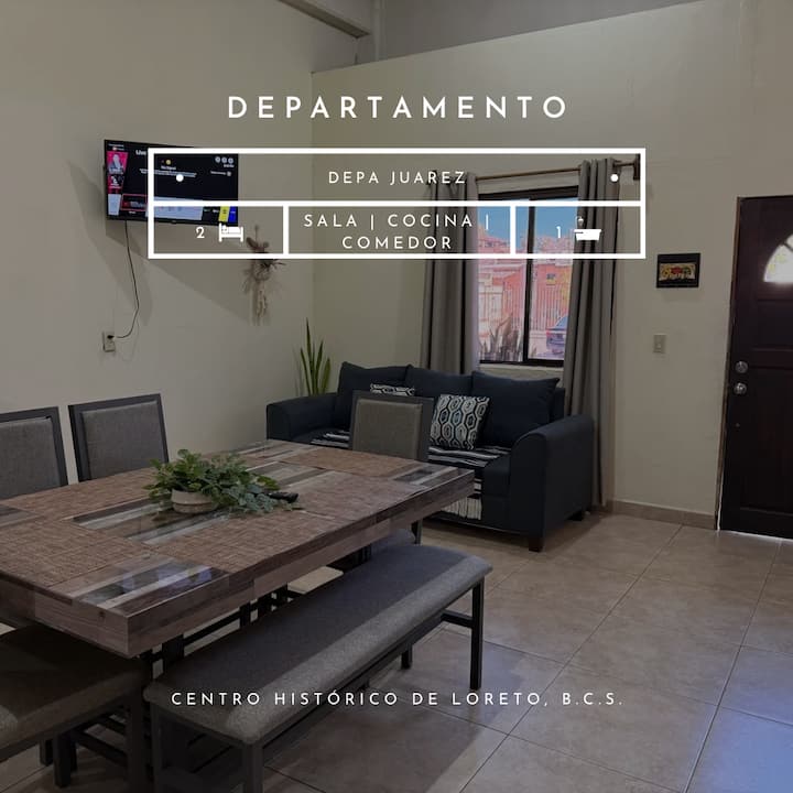 Departamento En Centro Histórico De Loretobcs - Loreto