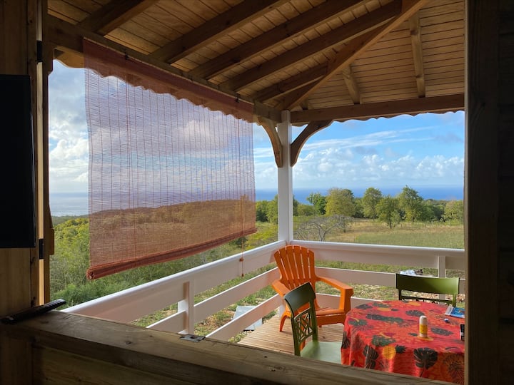 Espace Chaleureux à La Campagne Côté Plage Moustiq - Marie-Galante