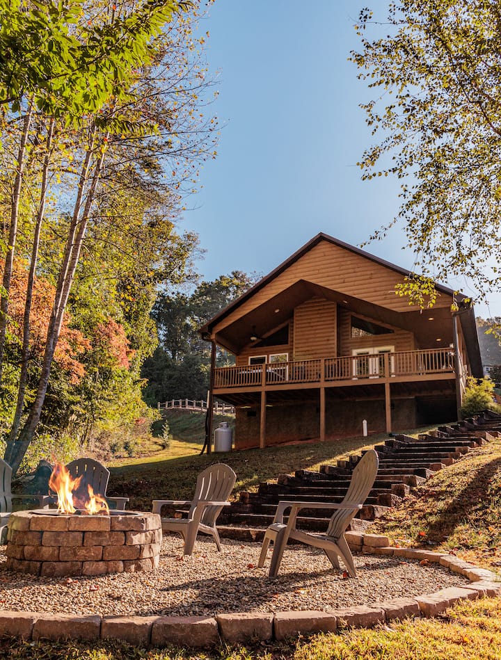 Private/close To Town/hot Tub/fireplace And Pit - Bryson City, NC