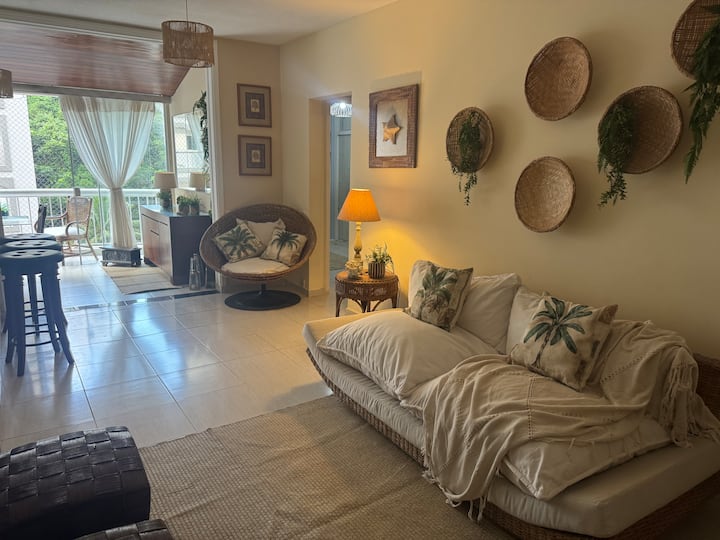 Flat Aconchegante A 50m Da Praia - Guarujá