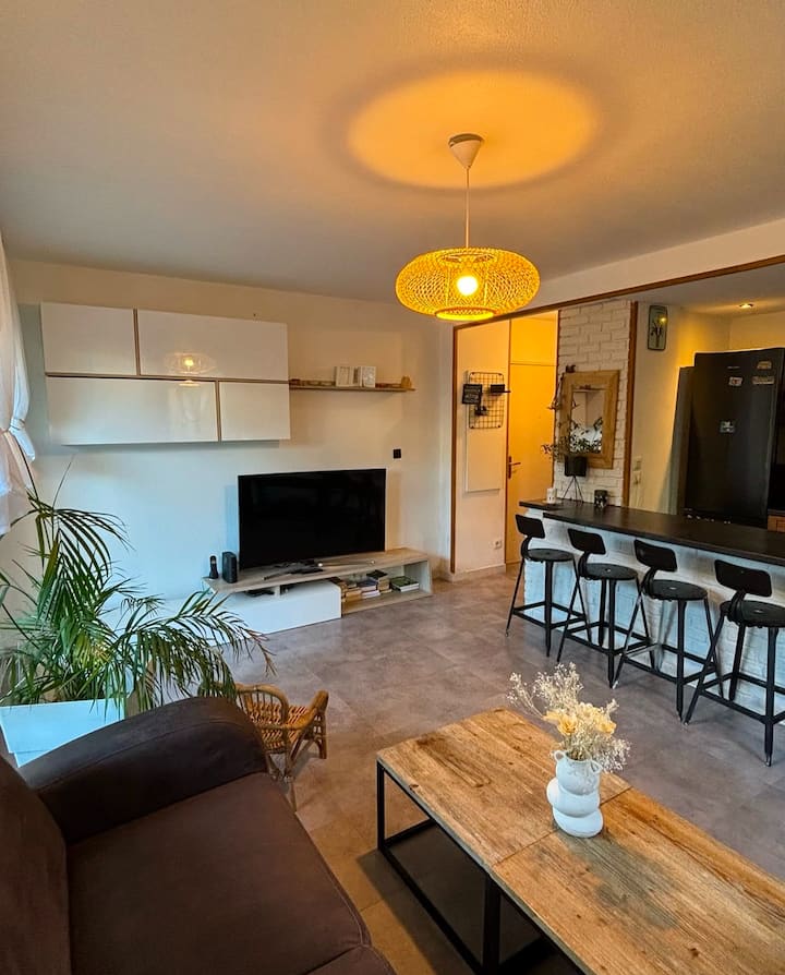 Superbe Appartement Avec Terrasse Et Piscine. - Lattes