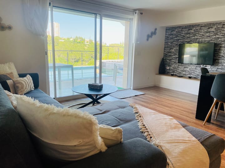Appart Cosy Avec Piscine + Option Spa/jacuzzi - Montpellier