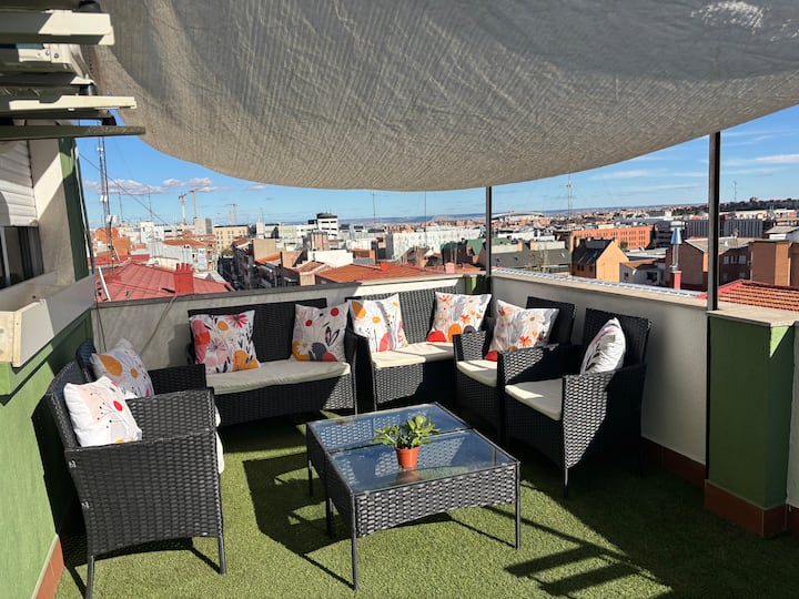 ÁTico Con Vistas Al Wanda/20 Minutos De Barajas. - Madrid