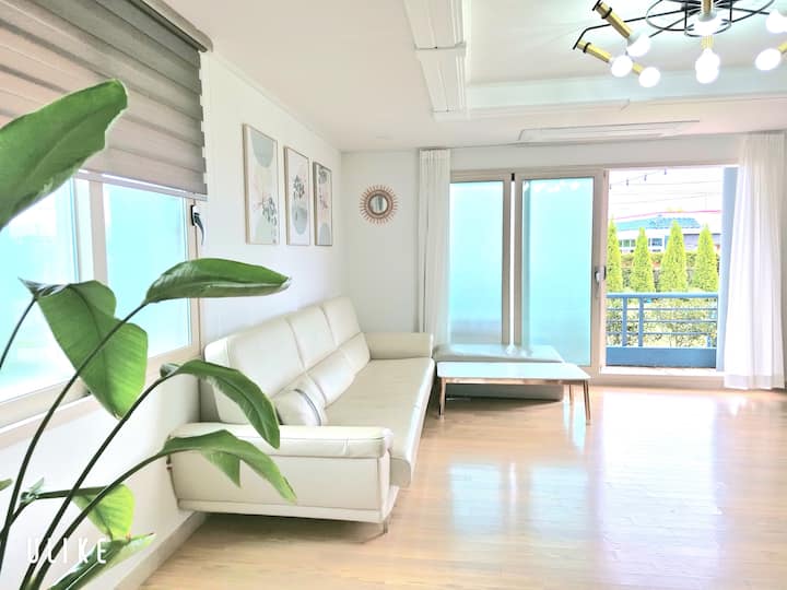 프라이빗 독채/제주공항25분/바닷가10분/노형시내10분/넓은잔디마당/제주놀러와펜션 - Jeju-si