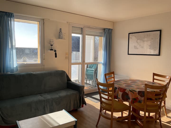 Appt Proche Centre, Commerce, Plage. Park Gratuit - Quiberon
