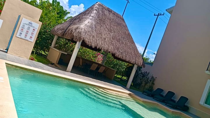 Bright Luxury Apartment With Swimming Pool - Playa del Carmen