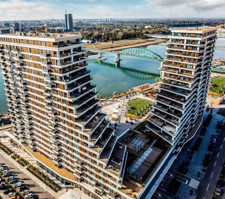 Luxury 2 Bedroom Belgrade Waterfront - Belgrad