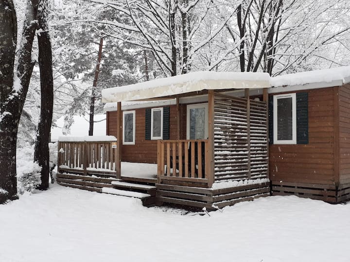 Mobile-home Entre Lac Et Montagne 3ch - Sallanches