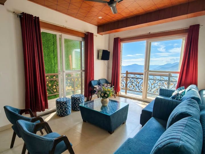 2bdrm Lux Suite /Valley View - Mussoorie