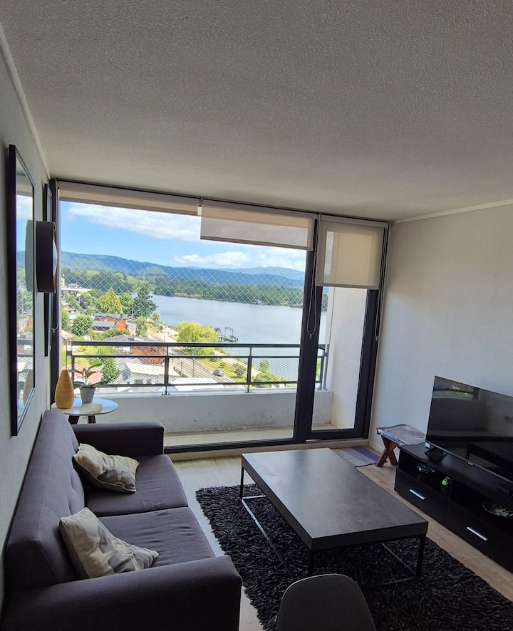 Apartment With Incredible View And Kid Safety Net - Valdivia