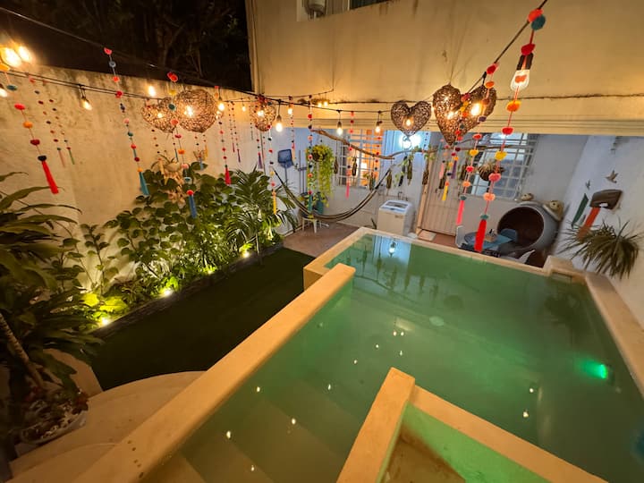 Puerto Morelos*prívate Pool* 9 Min From The Beach* - Puerto Morelos