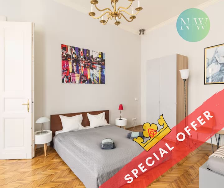 Stylish,large & Bright Loft In City Center By Nw - Budapest