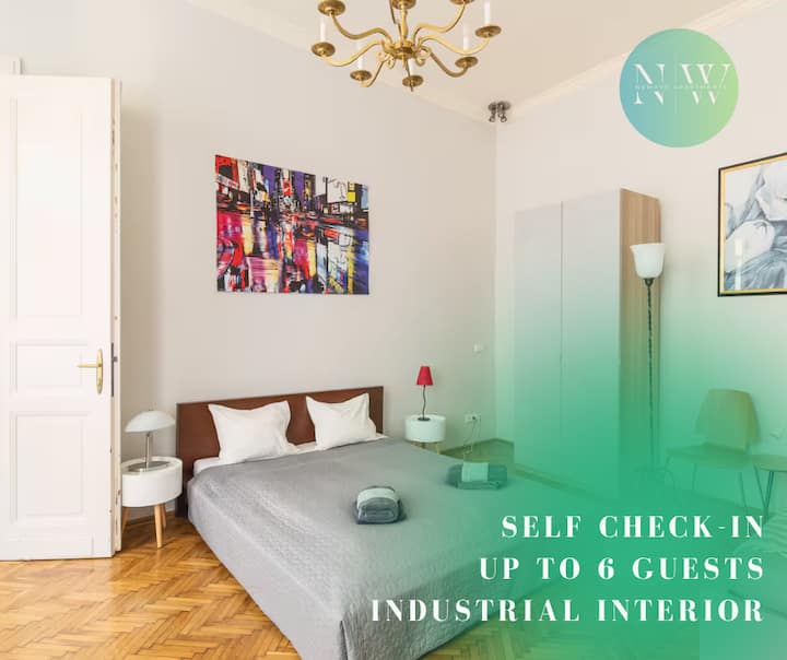Stylish,large & Bright Loft In City Center By Nw - Budapest
