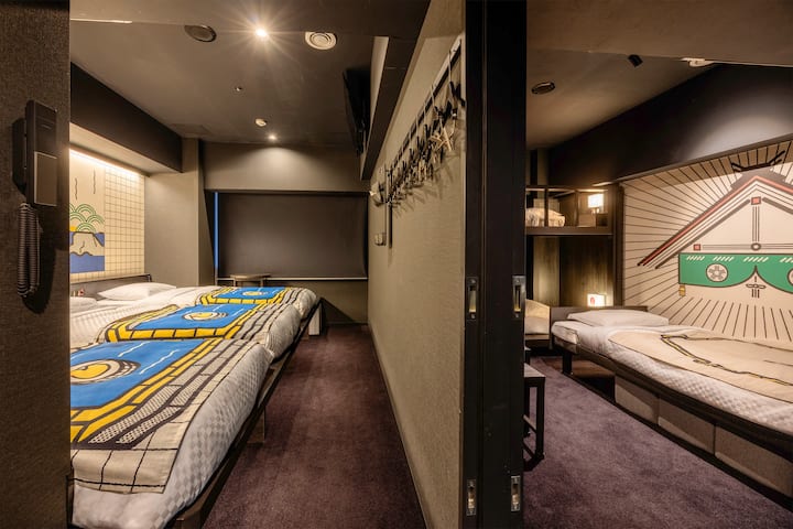 Mangadesign・connecting Room・private Showerbooth - Kyoto