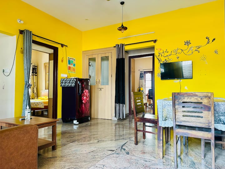 Stylish 2 Bedrm Home With Kitchen+workstation+wifi - Bangalore