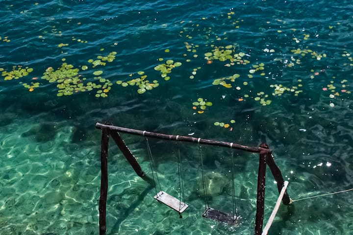 Cabaña A Orilla De La Laguna Y Kayaks - Bacalar
