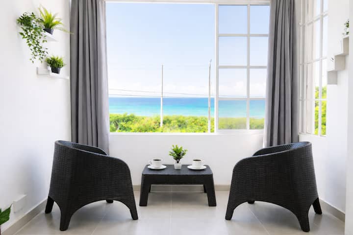 30 Min From Sdq Airport- Ocean View + Beach + Pool - Dominican Republic