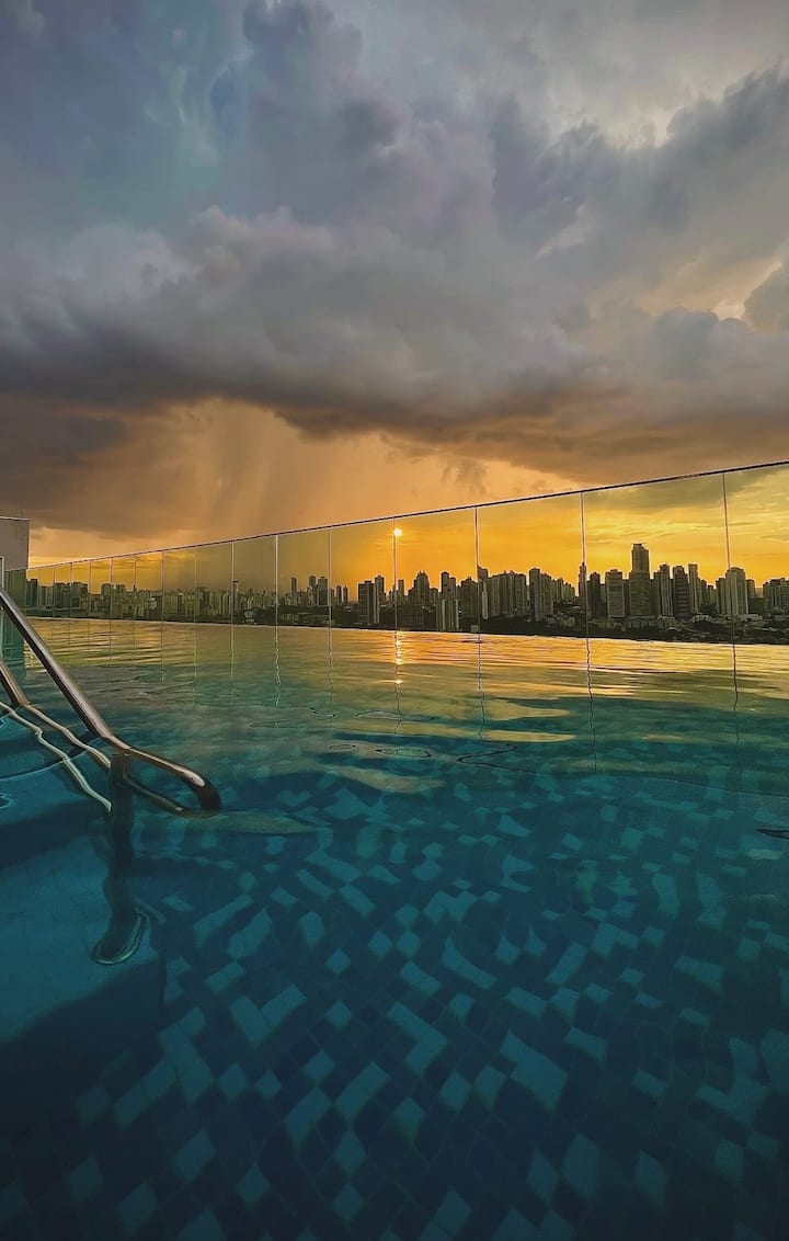 Flat Completo Com Piscina Espetacular Na Cobertura - Goiânia