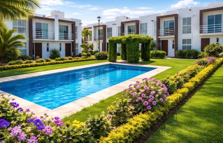 Casa Con Alberca Cerca De Jardines De Eventos - Jiutepec