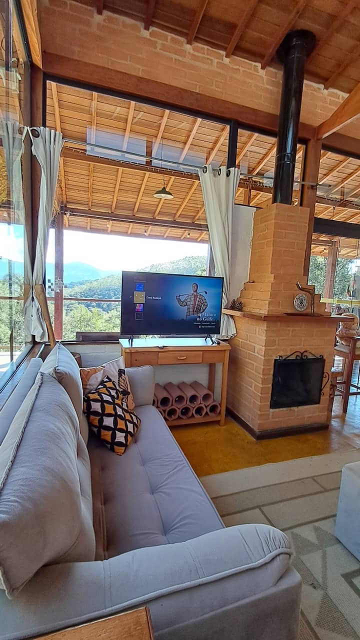 Casa Buzaga - Jacuzzi Com Vista Para Serra! - Santo Antônio do Pinhal