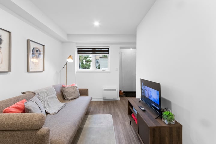 New Loft -Wifi -Quiet -Tohu -Easy Transit -Park - Montreal