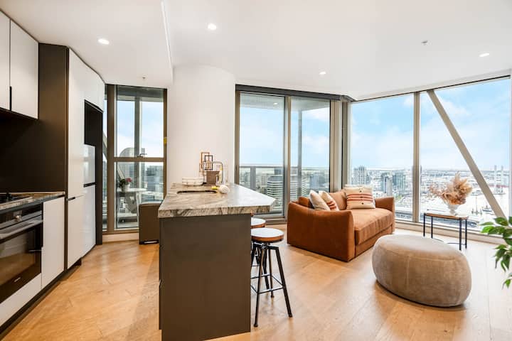 Prestigious 2b Apt Unreal Harbour View Freeparking - Melbourne