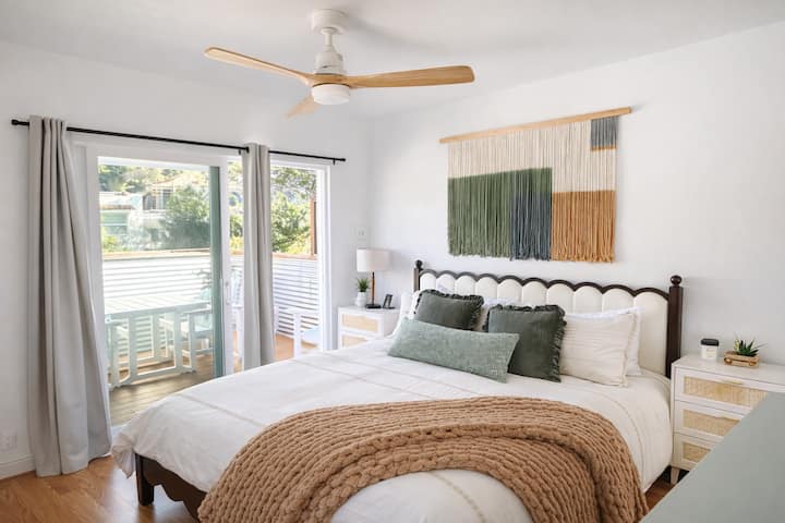 Boho Bungalow+walkable+stocked Kitchen+bbq+private - San Luis Obispo, CA