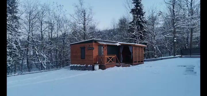 Przytulny Domek Beskid Lisia Nora Bania Góry - Polonia