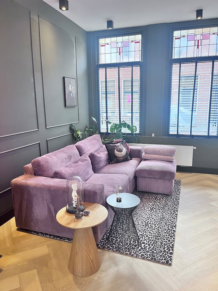 Stylish & Deluxe 2bdr | City Centre | Free Parking - Haarlem