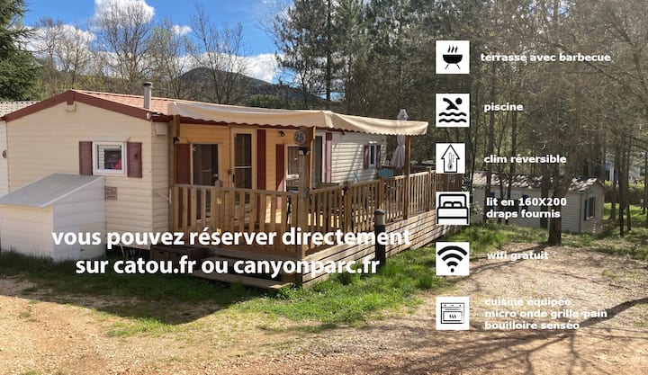 25 Très Grand M-home Calme Nature Clim L-linge 4p - Bédarieux