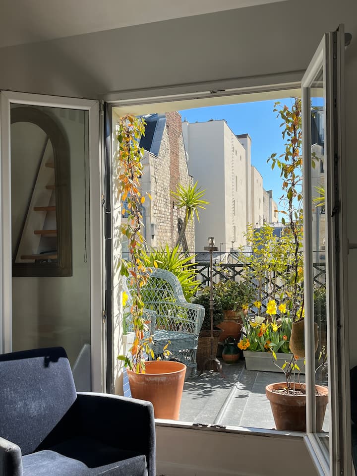 Petit Nid Sur Les Toits De Paris, Terrasse,  Vue ! - Paris