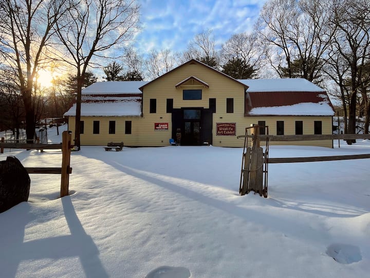 Entire Space: Old Catskill Game Farm Giraffe House - Catskill, NY