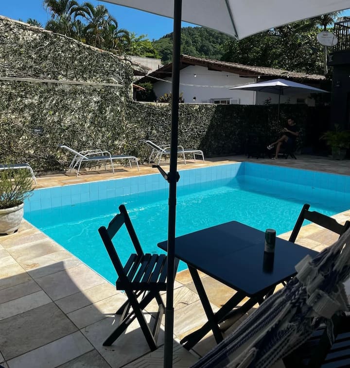 Natal Em Casa Ampla Na Praia Do Tombo- Guarujá - Guarujá