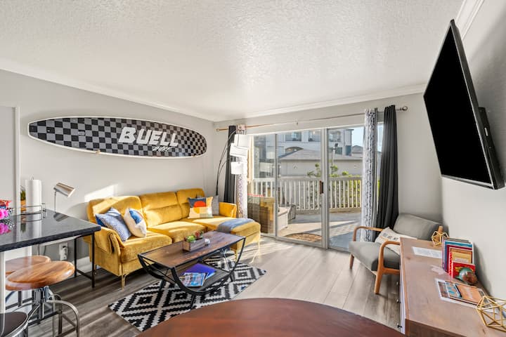 Cozy Surf Beach Condo Near 61st St Pier On Seawall - Galveston Island, TX