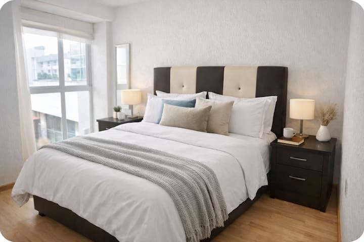 Union Suites: 2r/2b + Alberca & Gym, Cerca Polanco - Mexiko-Stadt