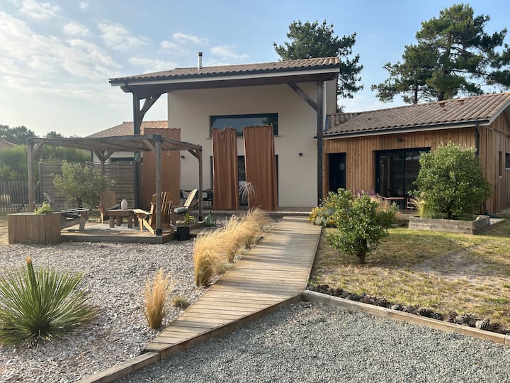Charmante Villa De 150 M2 Tout Confort - Montalivet-les-Bains