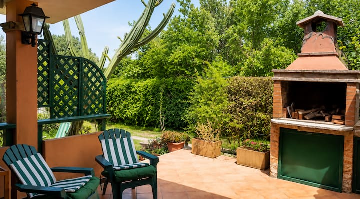 Villa Con Patio E Giardino A 5 Minuti Dal Mare - Ardea