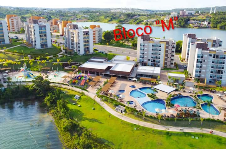 Flat M006 Praias Do Lago Eco Resort - Caldas Novas - Caldas Novas