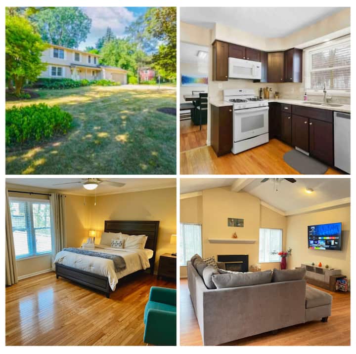Villa Patricia  Ideal For Long Stays-near Lakes - Auburn Hills, MI