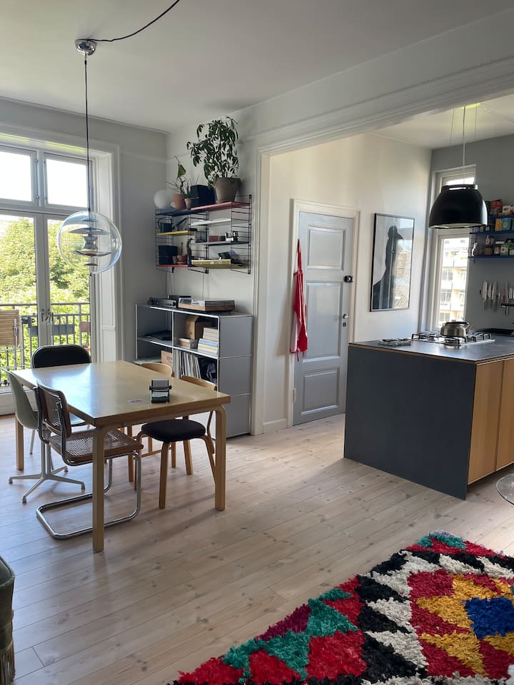 Skøn Lejlighed I Baghus Med Altan - Copenhagen