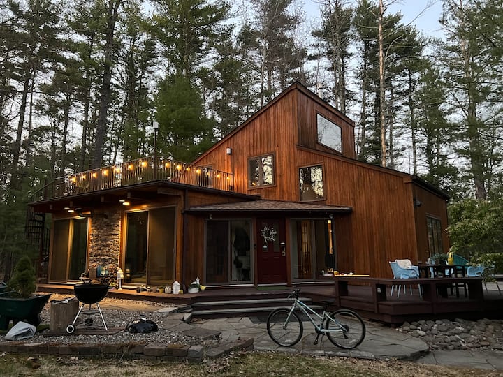 Retro-chic Cabin  In Woodstock - Sauna - Woodstock, NY