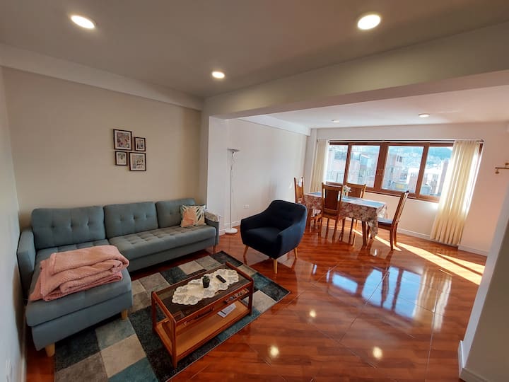 Departamento Acogedor Y Excelente Ubicación - Puno